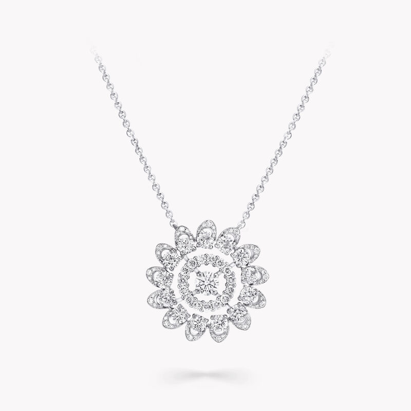 Graff Gateway Pavé Diamond Pendant, White Gold - Graff