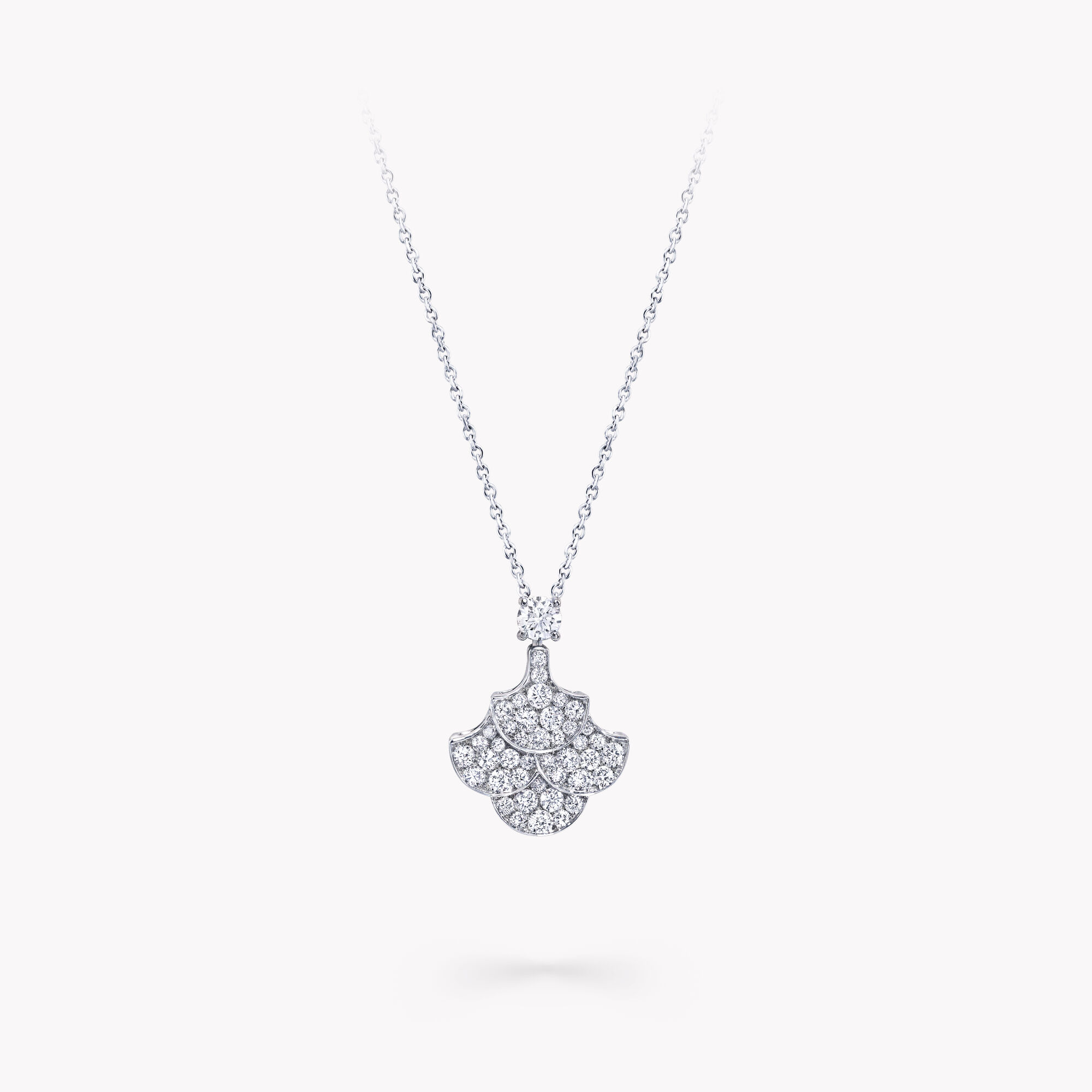 Graff Icon Diamond Pendant, WHITE GOLD - Graff