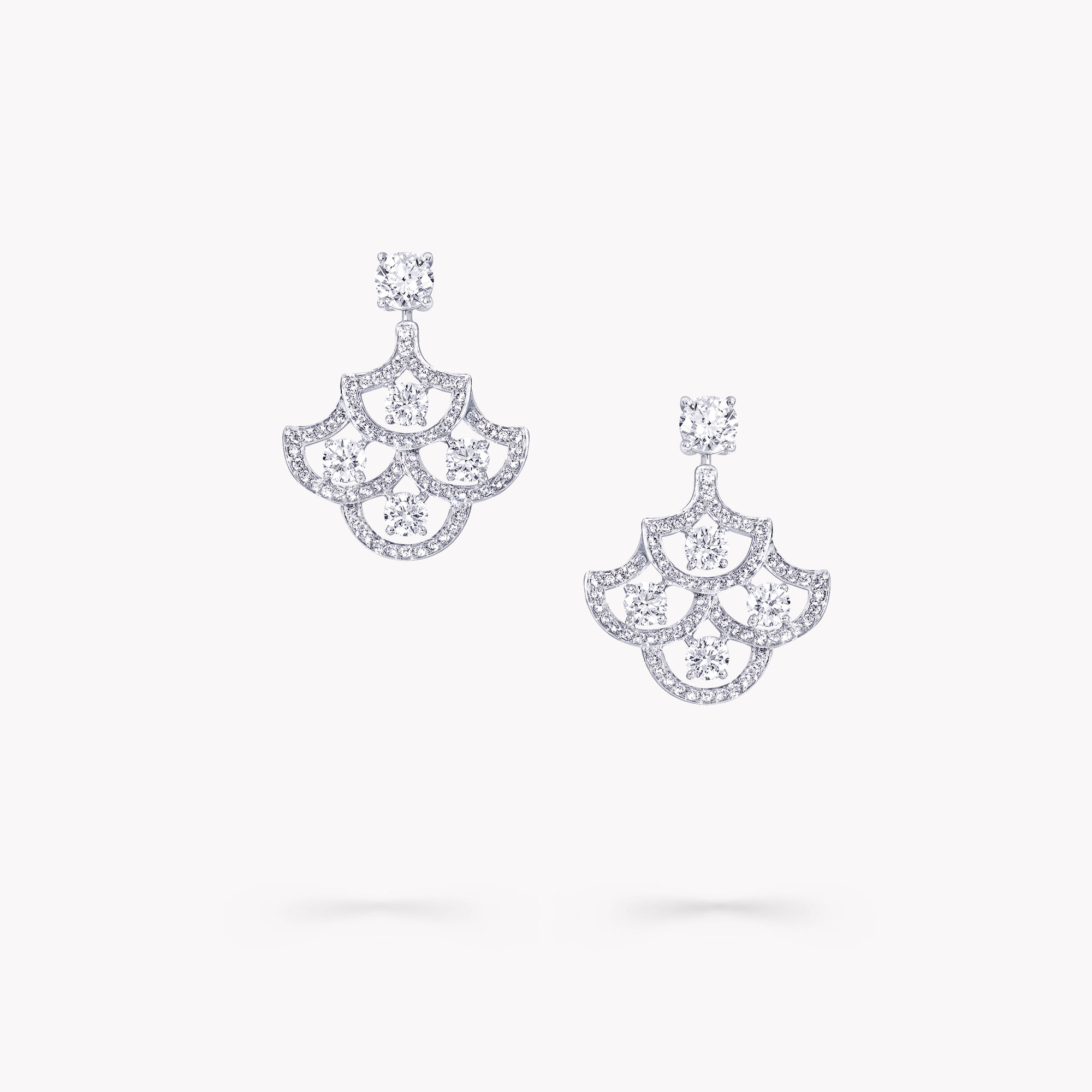 Graff Icon Silhouette Diamond Earrings