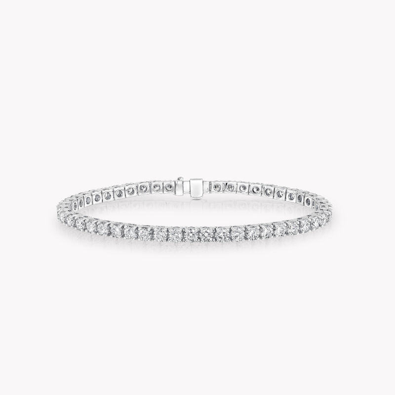 Round Diamond Bracelet, White Gold - Graff