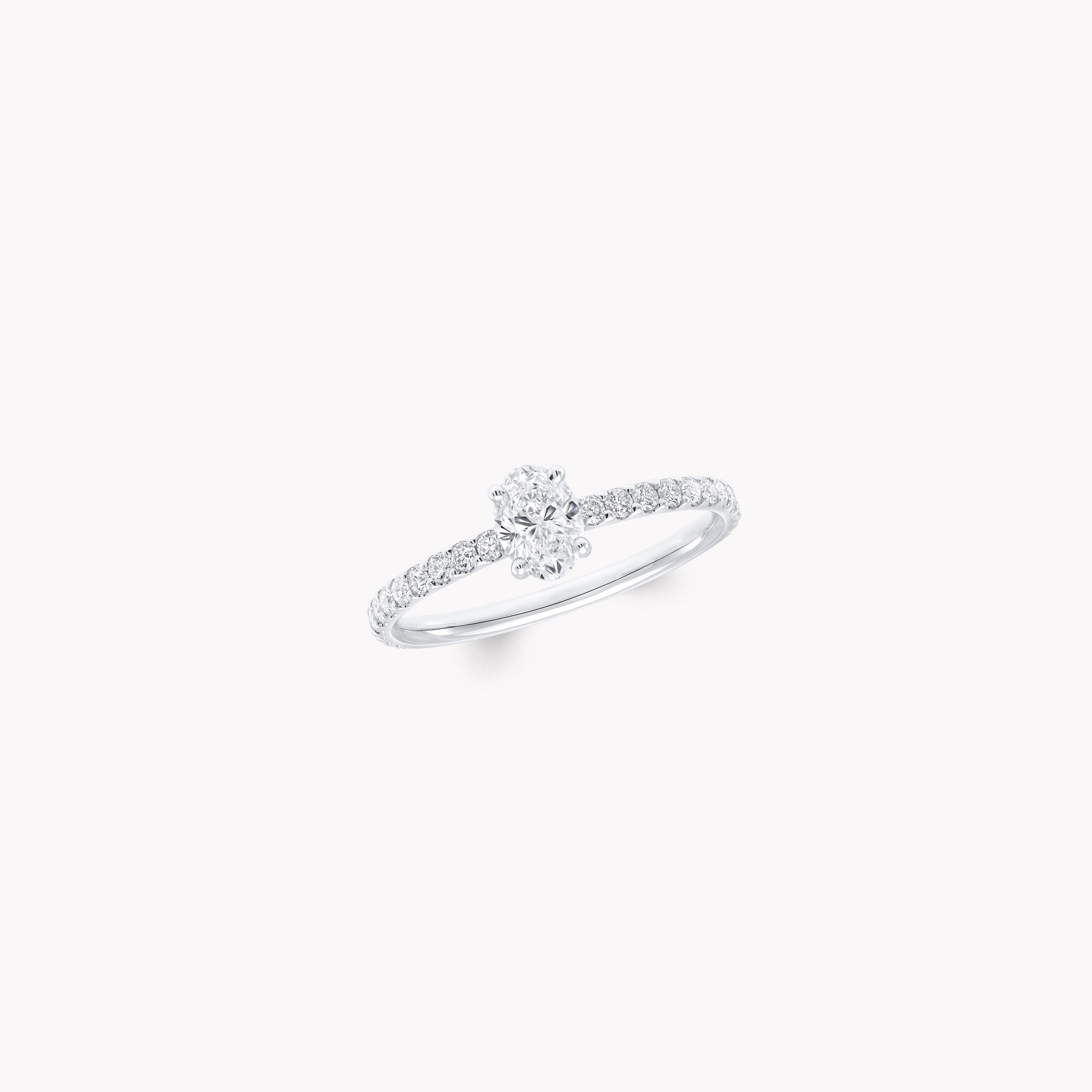 Foufou Oval Diamond Ring, - Graff