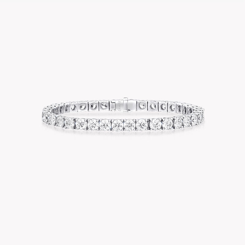 Round Diamond Bracelet, White Gold - Graff