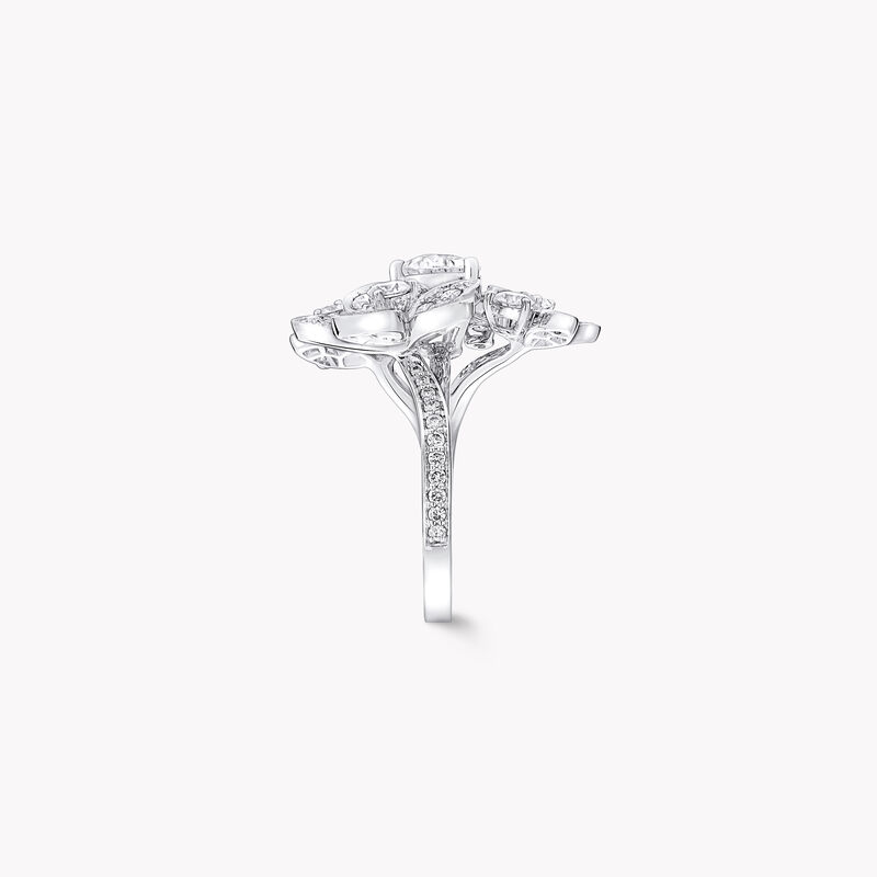 Wild Flower Diamond Cluster Ring, white gold - Graff