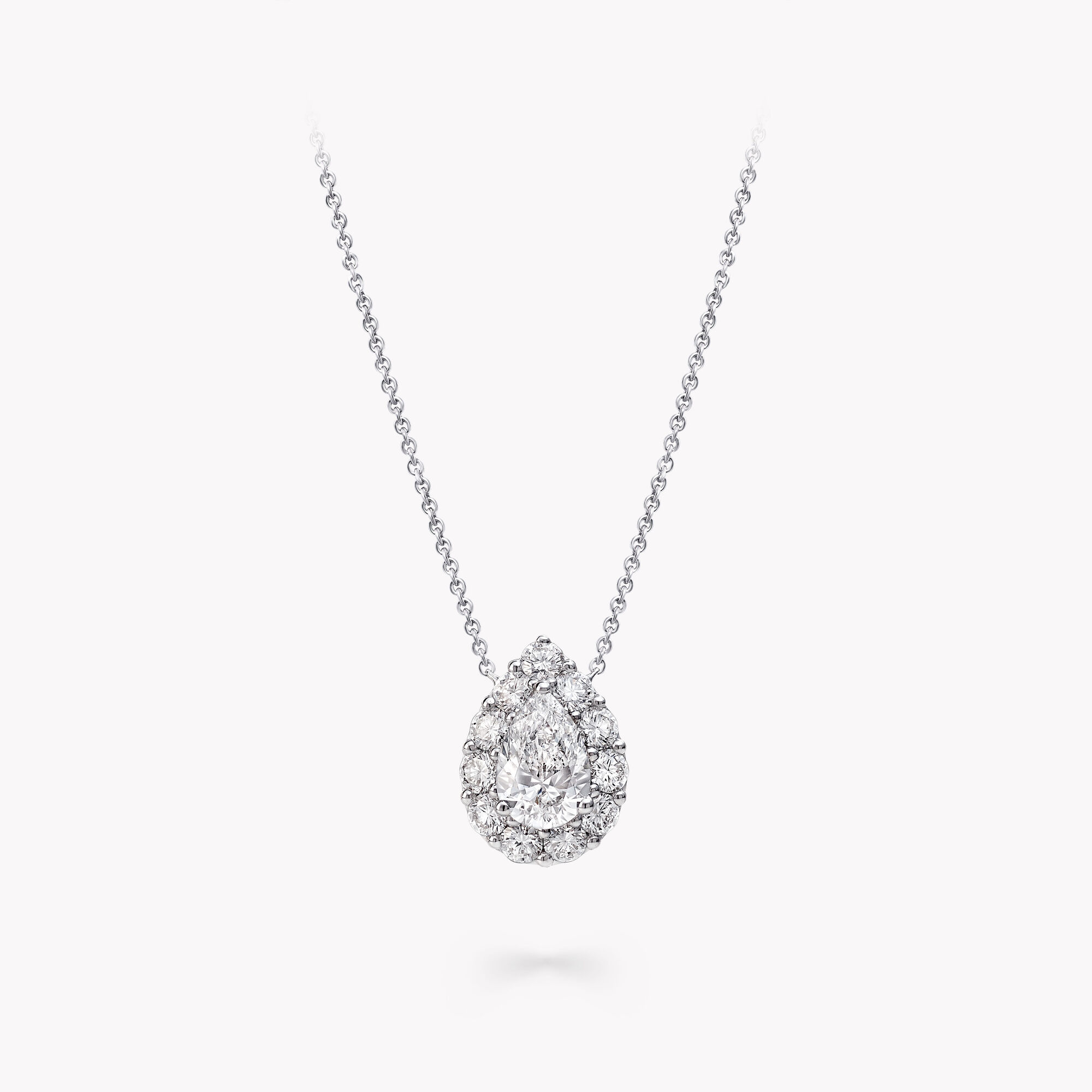 Icon Pear Shape Pendant | Diamond Jewellery | Graff