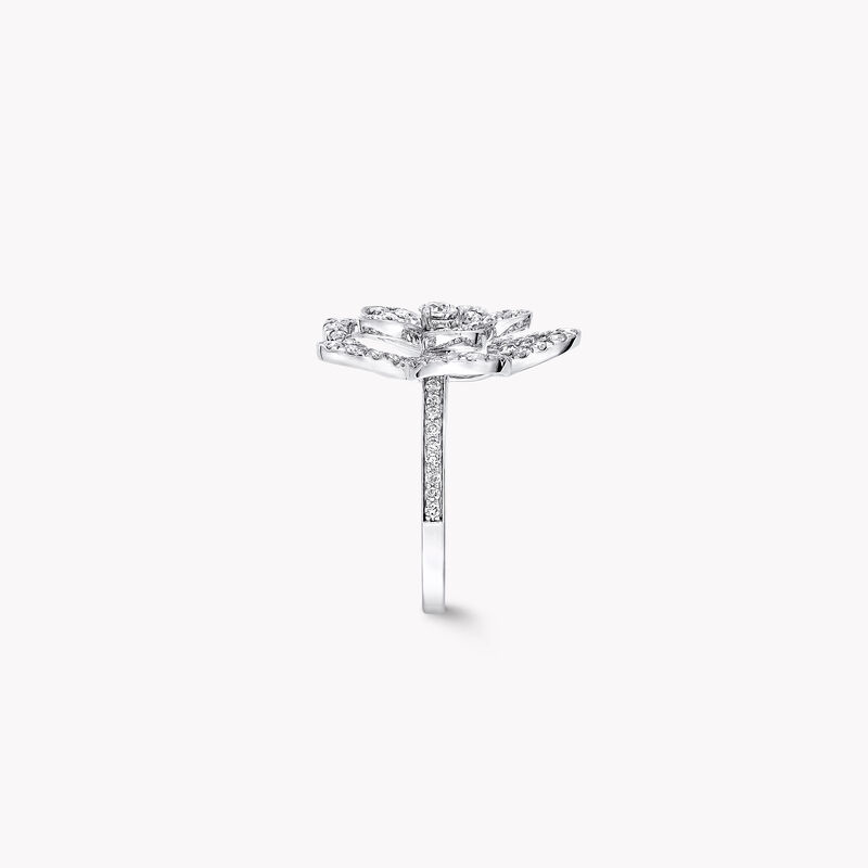 Wild Flower Large Diamond Ring, white gold - Graff