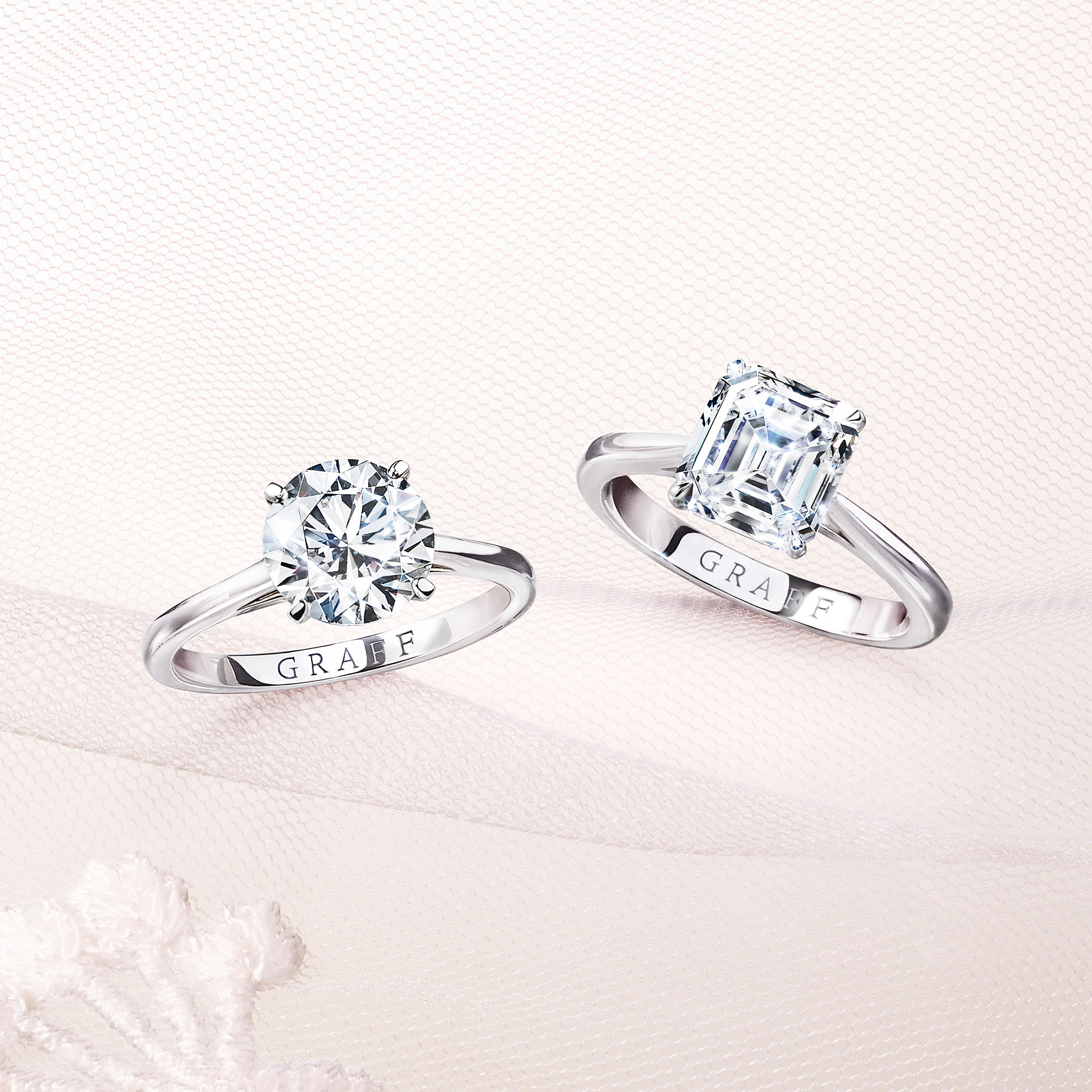 Paragon Solitaire Diamond Engagement Ring Collection | Graff